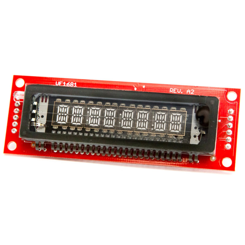 8x1 16-Segment VFD (Vacuum Fluorescent Display) - SPI Interface - OSA ...