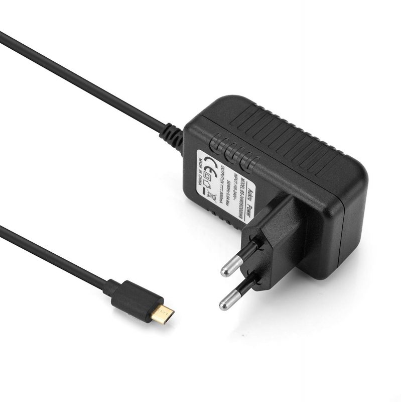 Aukru Micro USB 5V / 3000mA wall adapter (EU) - OSA Electronics